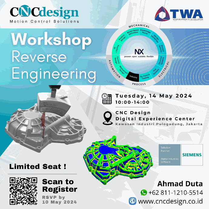 siemens-nx-reverse-engineering-workshop-may24-done | CNC Design Indonesia